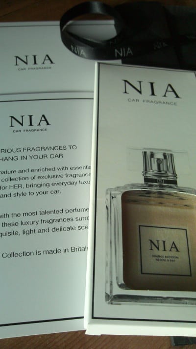 Treat your car to a Nia Car Fragrance
